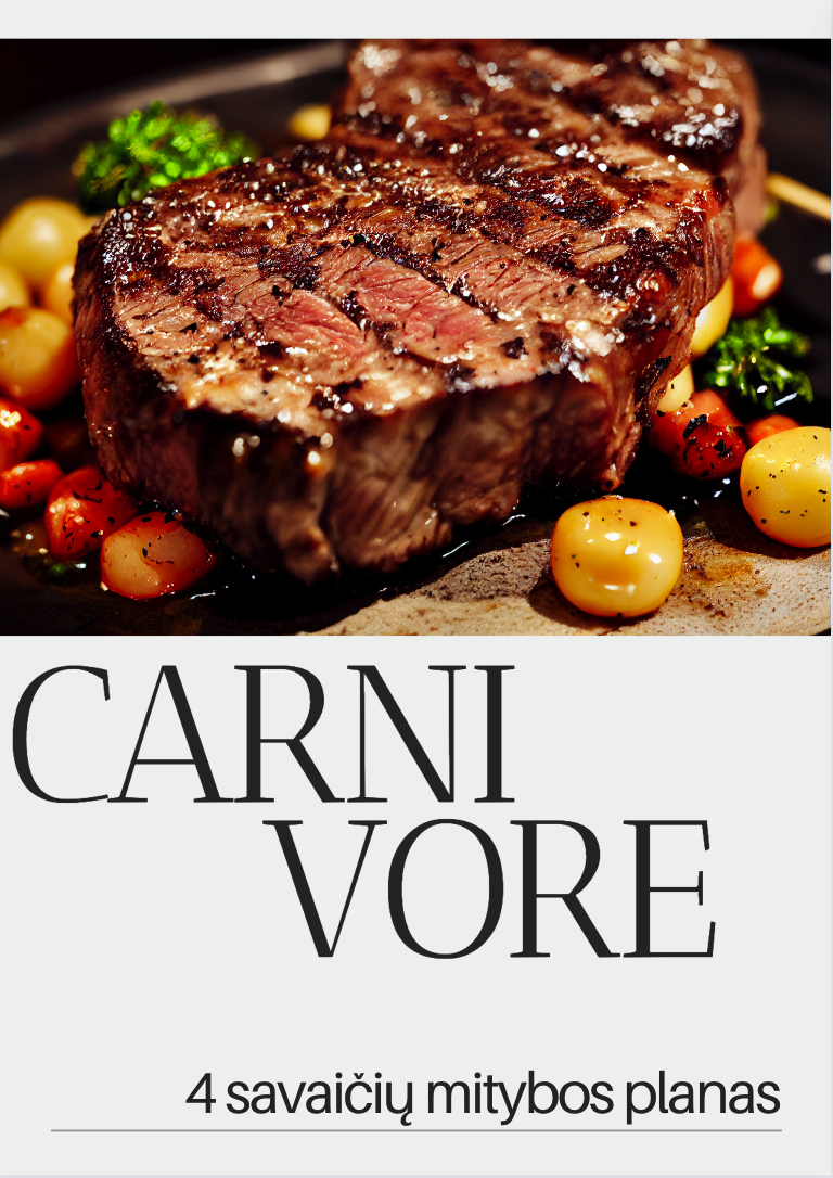 CARNIVORE mitybos planas - Keto Kodas | Keto mityba